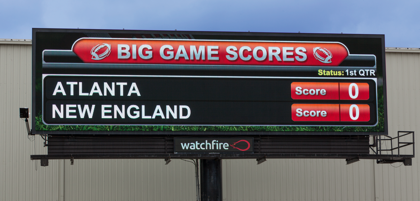 Watchfire Billboards Offers Option For Live Football Scores During the ...